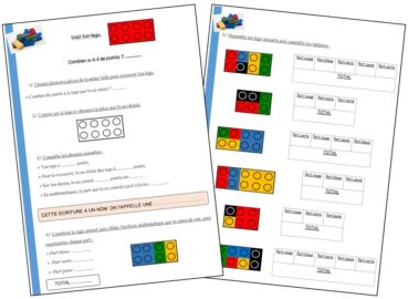 Fractions et lego - Mimiclass