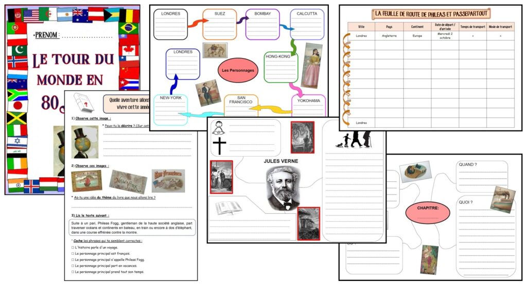 Le Tour du Monde en 80 Jours - Mimiclass
